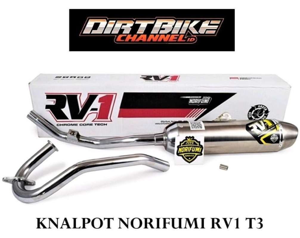 Jual Knalpot Norifumi Noctus T3 Original Wr 155 Klx Dtracker 150 Crf ...