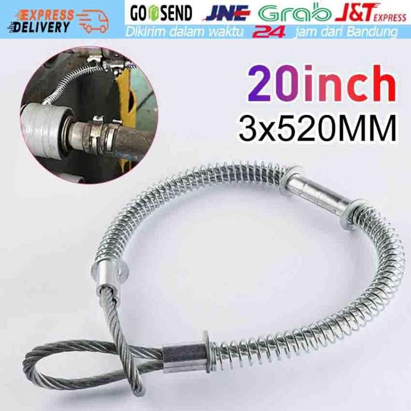 Jual 20Safety Hose Whip Check Selang Safety Hose Pengaman Selang Wire ...