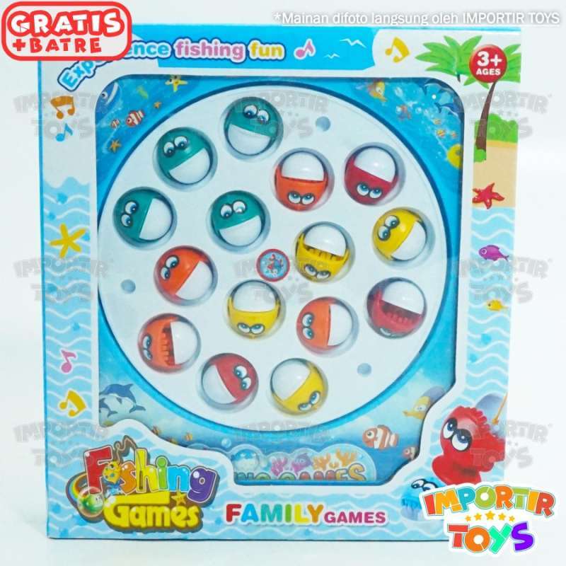 Jual Mainan Anak Pancingan Ikan Fishing Games Bermusik dan Kualitas ...