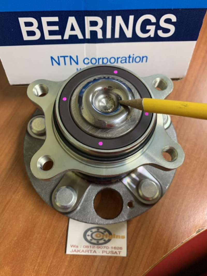 Promo Bearing Roda Belakang Honda Civic Fd Ntn Japan Original Diskon 15 ...