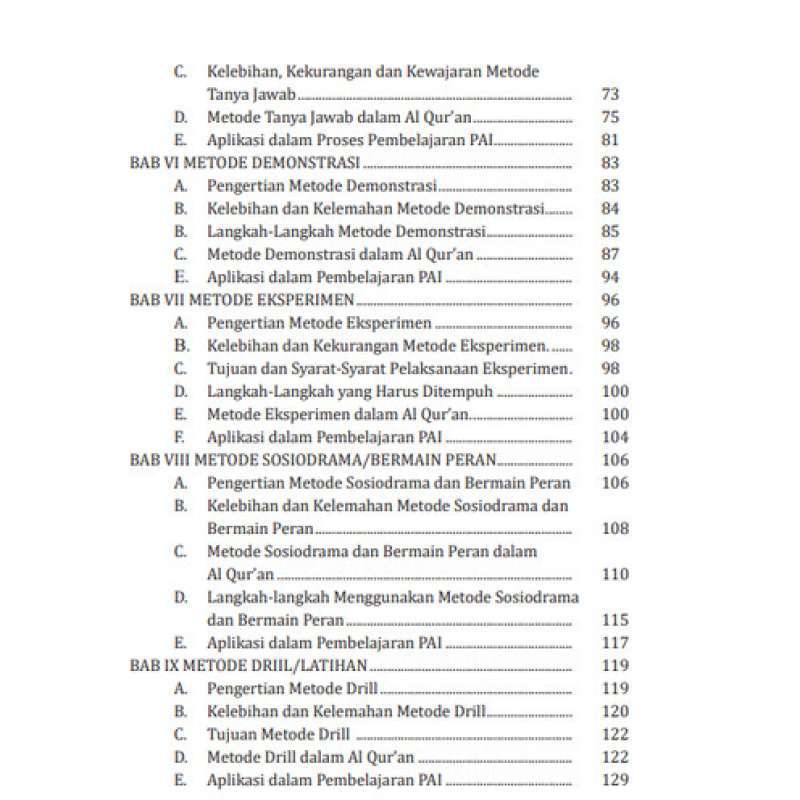 Jual Deepublish Buku Metode-metode Mengajar Perspektif Al-qur’an Hadist Di Seller Machidolia ...