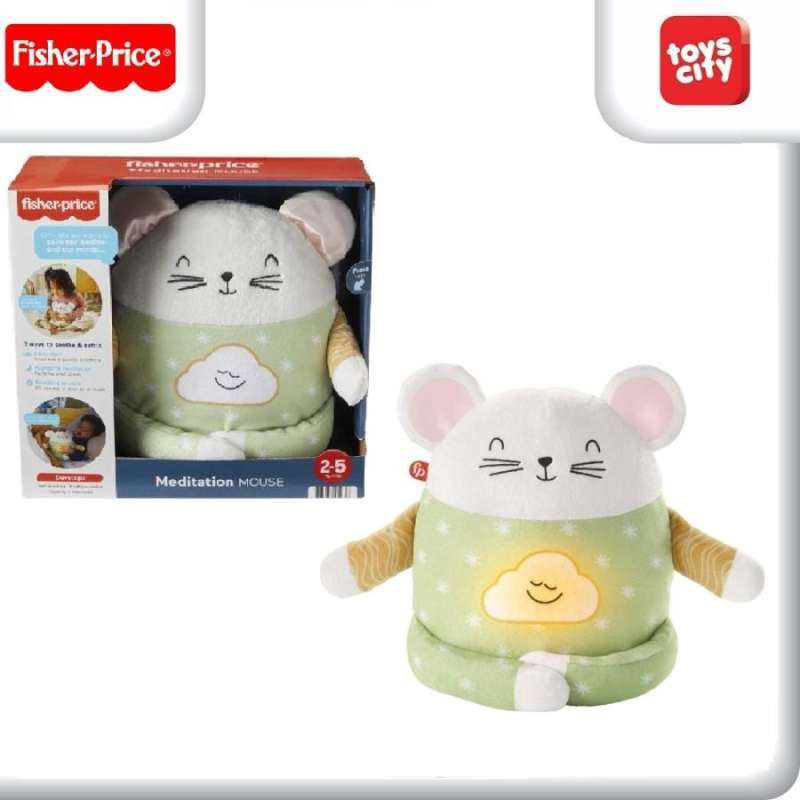 Jual Fisher-price Meditation Mouse Plush Toy With Soothing Sounds ...