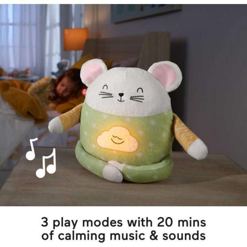 Jual Fisher-price Meditation Mouse Plush Toy With Soothing Sounds ...