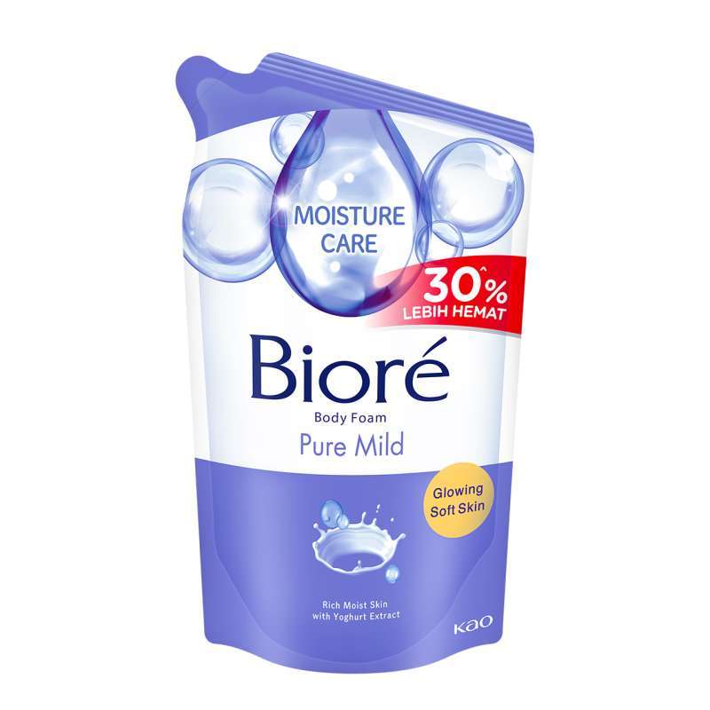 Promo BIORE BODY FOAM PURE MILD [1 POUCH x 800 ML] Diskon 11% di Seller ...