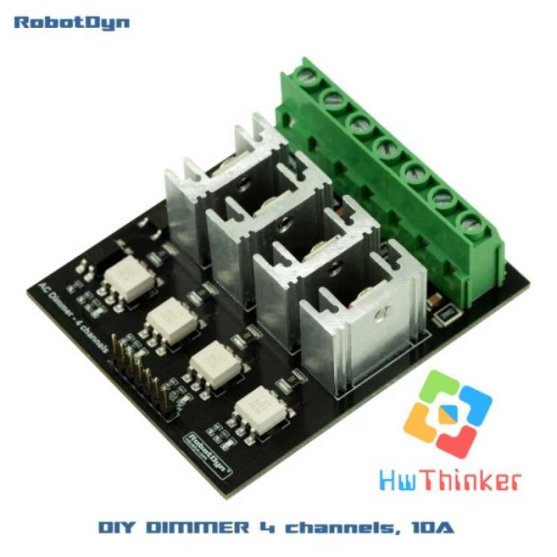 Jual Robotdyn Ac Light Dimmer 4 Channel Pwm 220V Zero Crossing For Arduino di Seller Mahanani ...
