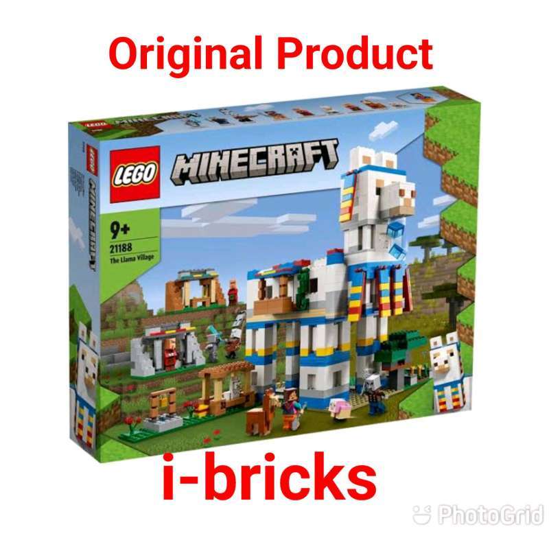 Jual Lego Minecraft 21188 The Llama Village Di Seller I-bricks Official ...
