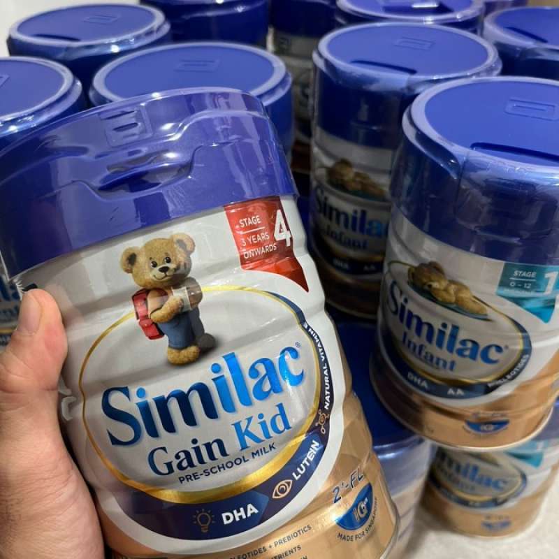 Promo Singapore Similac Stage 4 Gain Kid 2-Fl Pre School Milk Formula ...