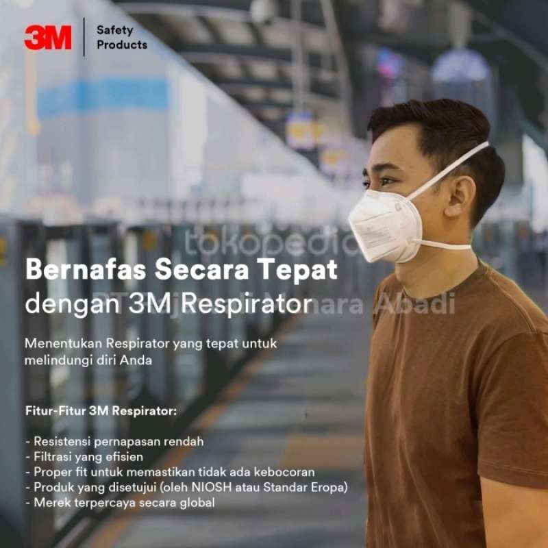 Jual 3m Masker 9502+ Particulate Respirator N95 (1 Box Isi 50 Pcs) Di ...
