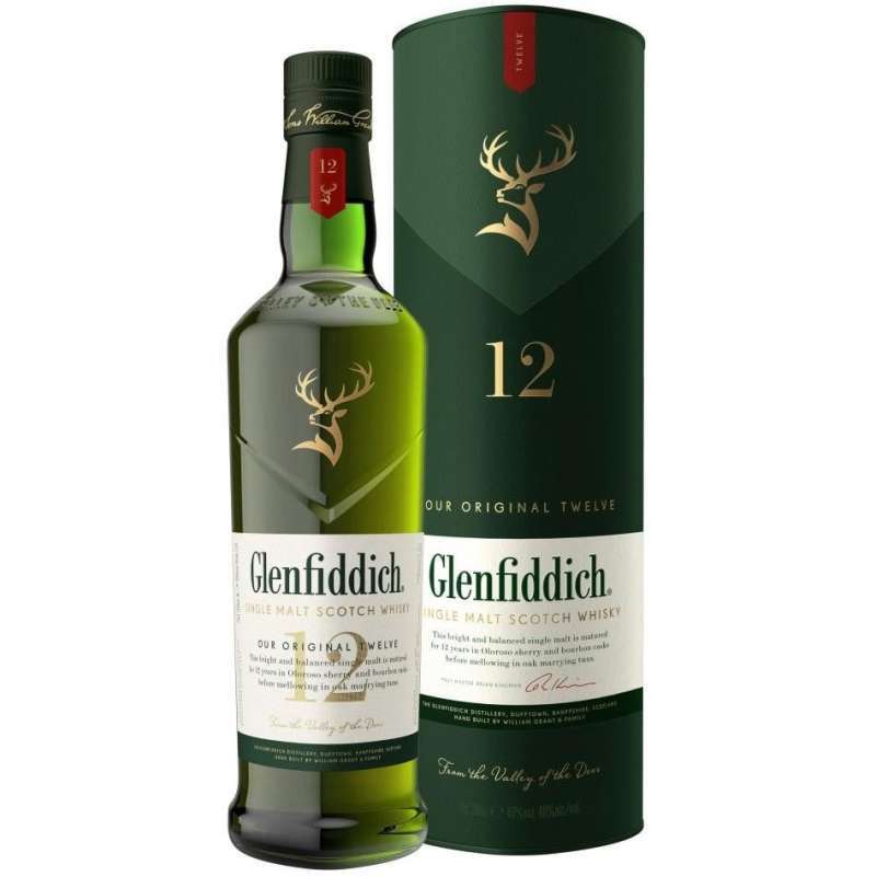 Jual Glenfiddich 12 Year Old Single Malt Scotch Whisky 700ml di Seller Booze Surabaya - Lidah ...