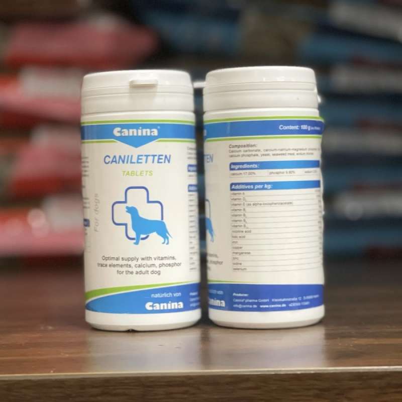 Promo Canina Caniletten Tablets For Dogs 100g Diskon 23% di Seller Tiny Petshop - Kelapa Gading ...