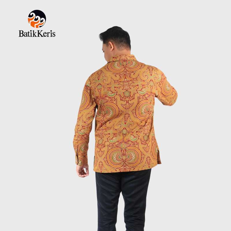 Jual Batik Keris Kemeja Slimfit Lengan Panjang Babon Angrem 064s7glfsv2 ...