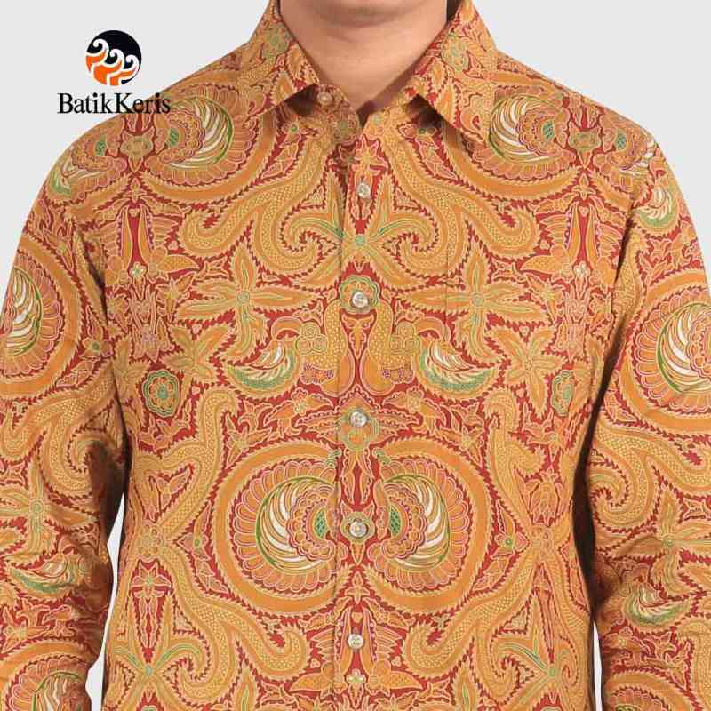 Jual Batik Keris Kemeja Slimfit Lengan Panjang Babon Angrem 064s7glfsv2 ...