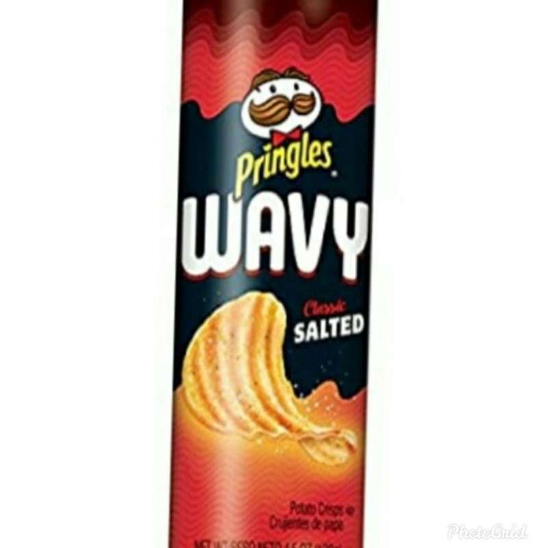 Jual PRINGLES WAVY CLASSIC SALTED di Seller FOOD AND SUCH - Tanjung ...