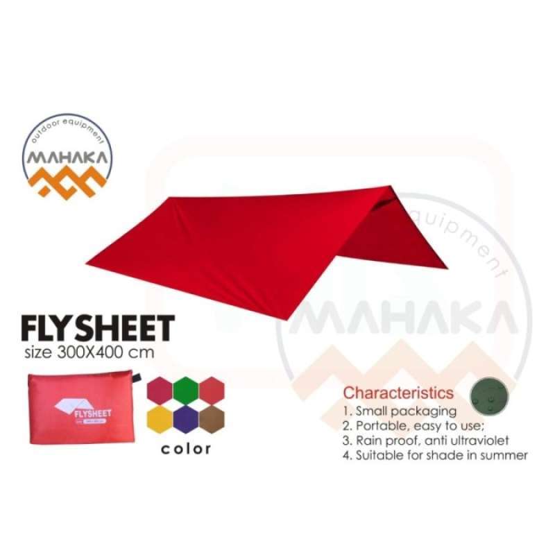 Promo Flysheet 2x3 - Fly Sheet Tenda Camping Diskon 35% Di Seller ...