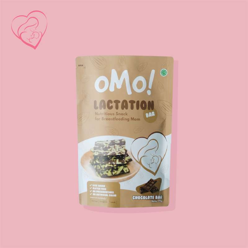 Jual OMO! LACTATION CHOCOLATE BAR - Snack Sehat Ibu Menyusui - Ukuran ...