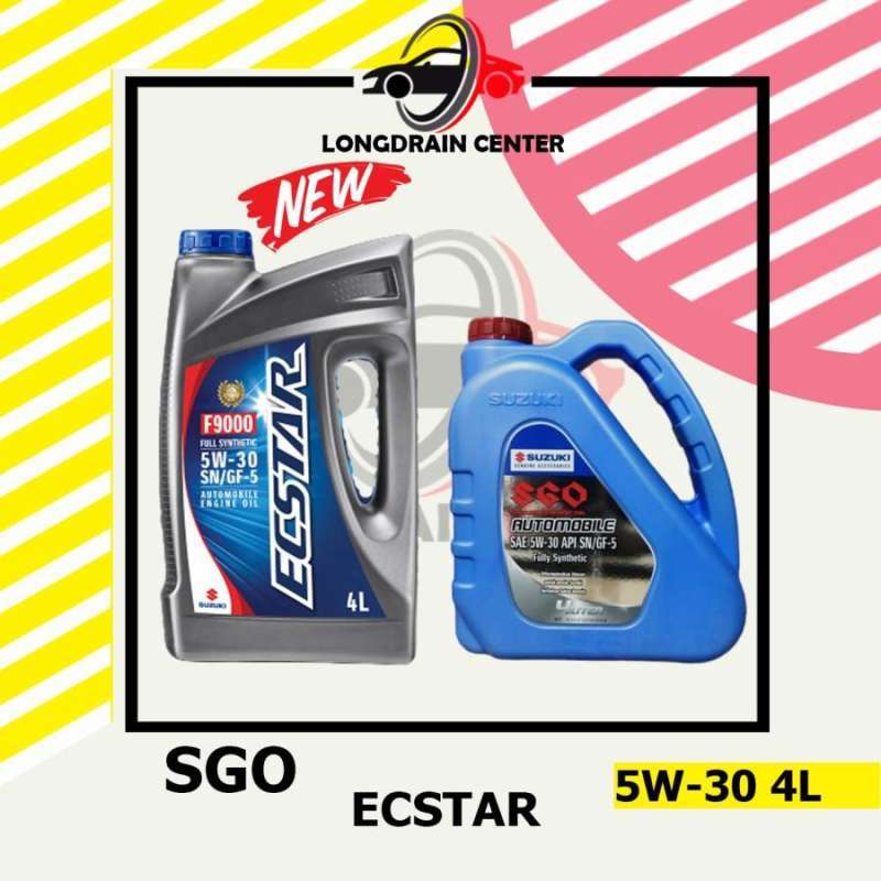Jual Oli Suzuki Sgo Ecstar 5w30 4 Liter Original Di Seller Longdrain ...