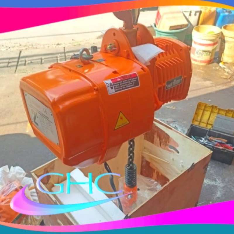 Promo Electric Chain Hoist 2 Ton × 20 Meter Nagasaki JAPAN Electrik ...
