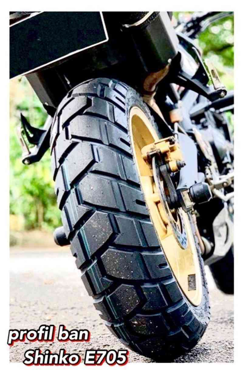 Jual Ban Kawasaki Versys Shinko E705 110/80-19 + 150/70-17 ( Paket Hemat ) di Seller SBY_store ...