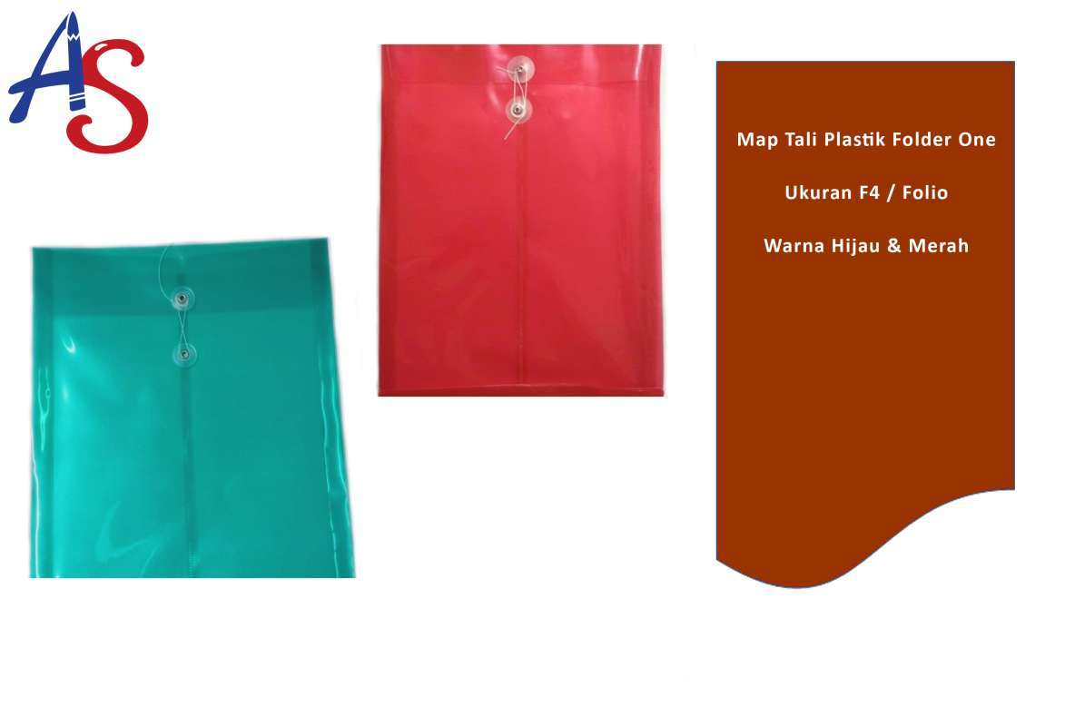 Jual Map Plastik Tali Ukuran Folio / F4 Map Tali Di Seller Amora ...