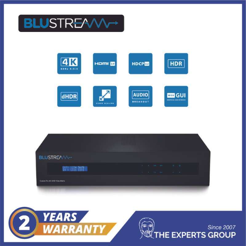 Jual Blustream Matrix / Custom Pro 8x8 / PRO88HDMIv2 / Pro 88 di Seller ...