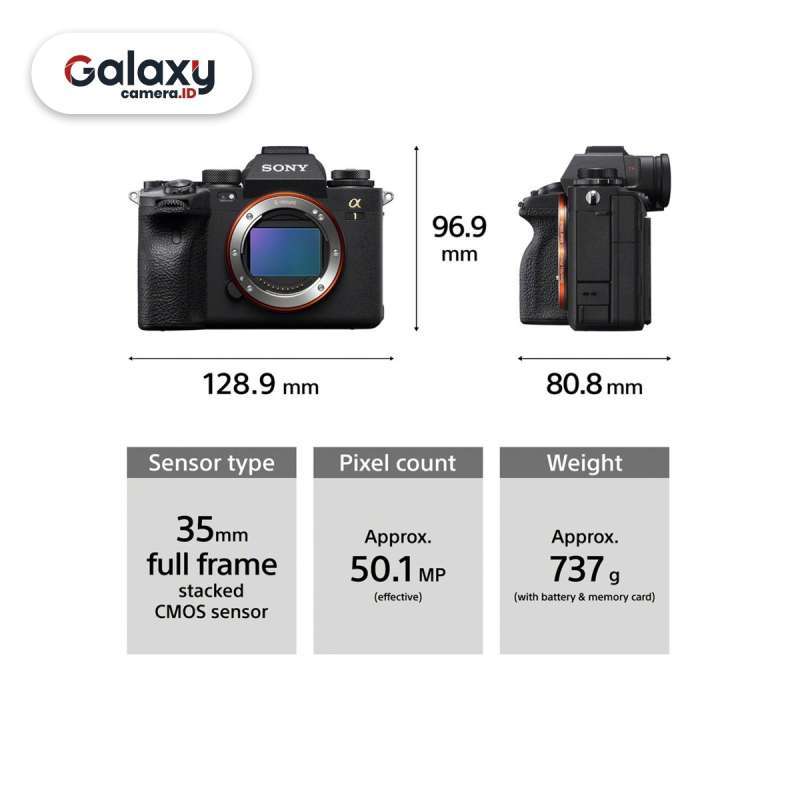 Jual Sony A1 Body Only Sony Alpha 1 / Alpha One Full Frame Mirrorless ...