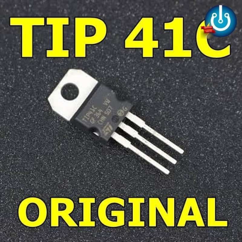 Promo 100pcs Original Tip41 Transistor Tip 41 Tip41c Npn 100v 6a Power ...