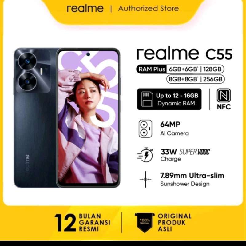 Review Realme C55 NFC: Spesifikasi, Kelebihan, Kekurangan, & Waktu Rilis - Blibli Friends
