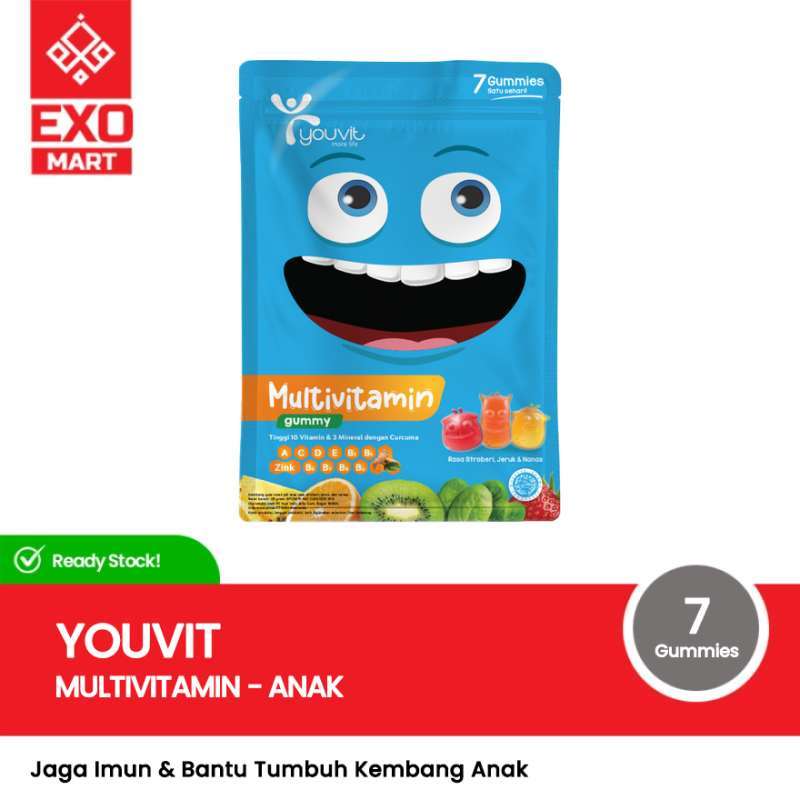 Jual YOUVIT - MULTIVITAMIN Anak Gummy 7 Gummies di Seller EXO Mart ...