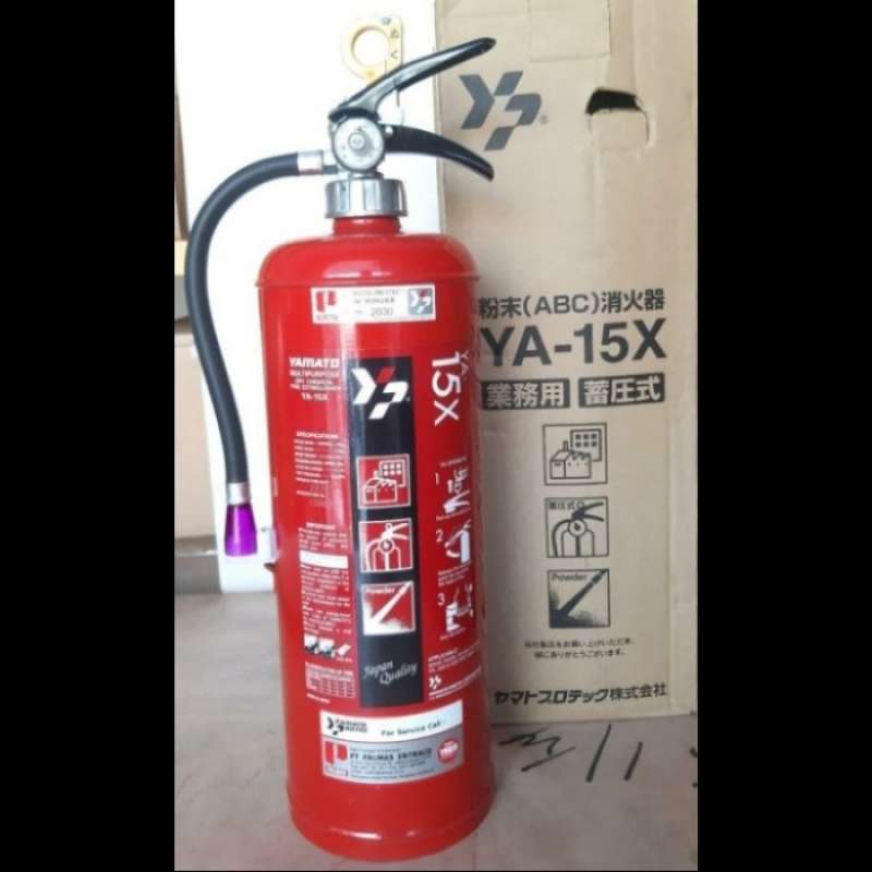 Promo APAR YAMATO YA-15X 4.5 KG DCP POWDER FIRE EXTINGUISHER Diskon 23% ...