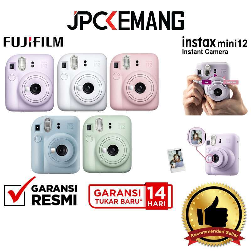 Promo Jpc Kemang Fujifilm Instax Mini 12 Instant Film Camera Fuji ...