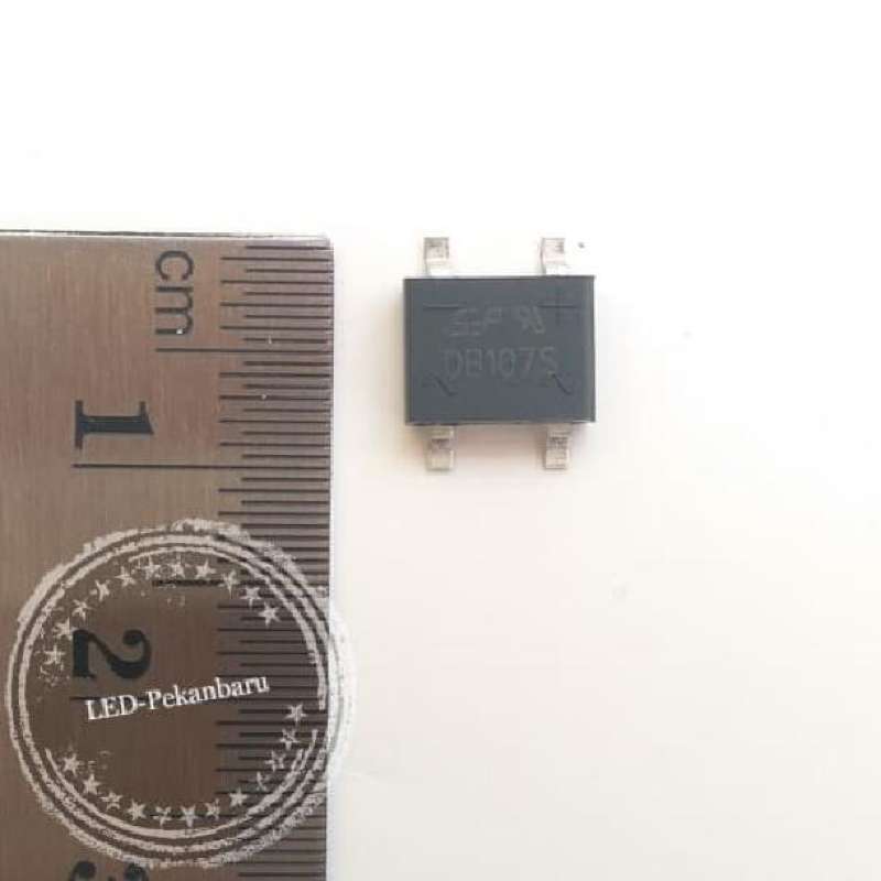 Jual DIODA BRIDGE SMD DIODE DB107 DB107S 1000V 1A SINGLE PHASE ...