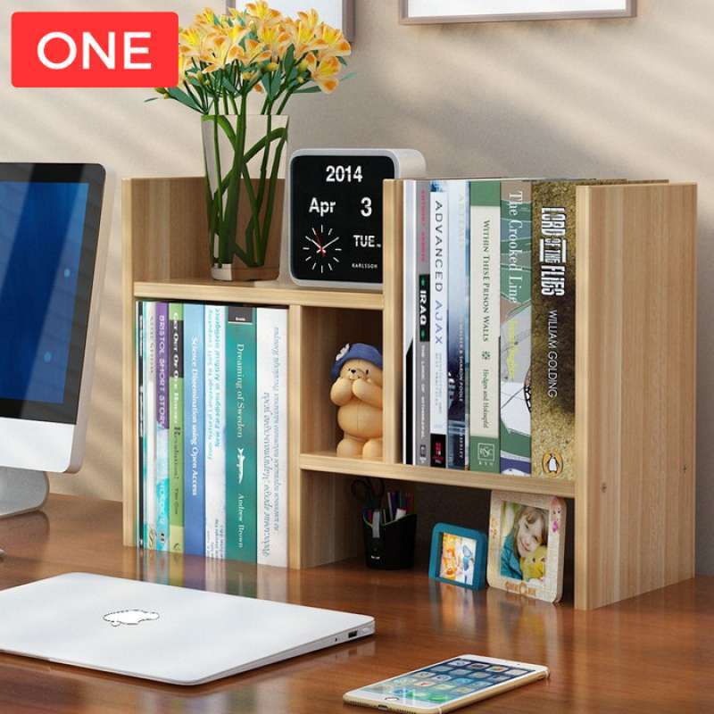 Promo Rak Buku Minimalis Rak Meja Belajar Rak Buku Laci Atas Meja ...