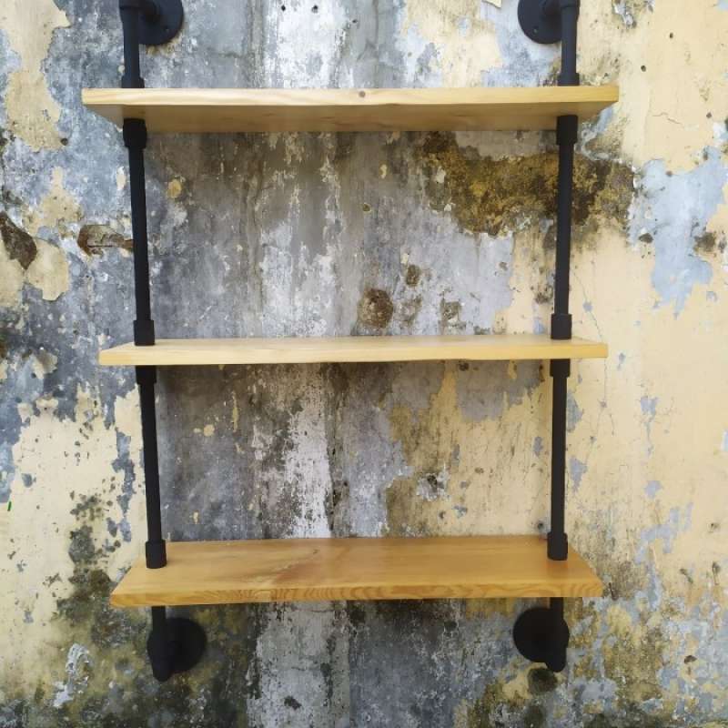Promo Rack Industrial Pipe Rak Pipa 3 Tingkat Diskon 17% Di Seller ...