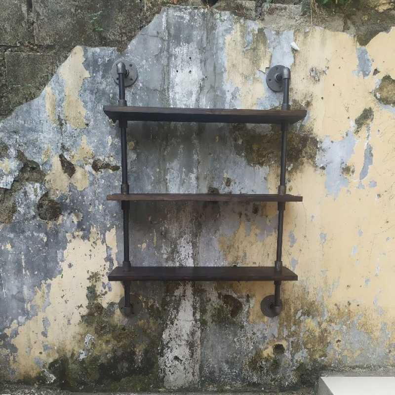 Promo Rack Industrial Pipe Rak Pipa 3 Tingkat Diskon 17% Di Seller ...