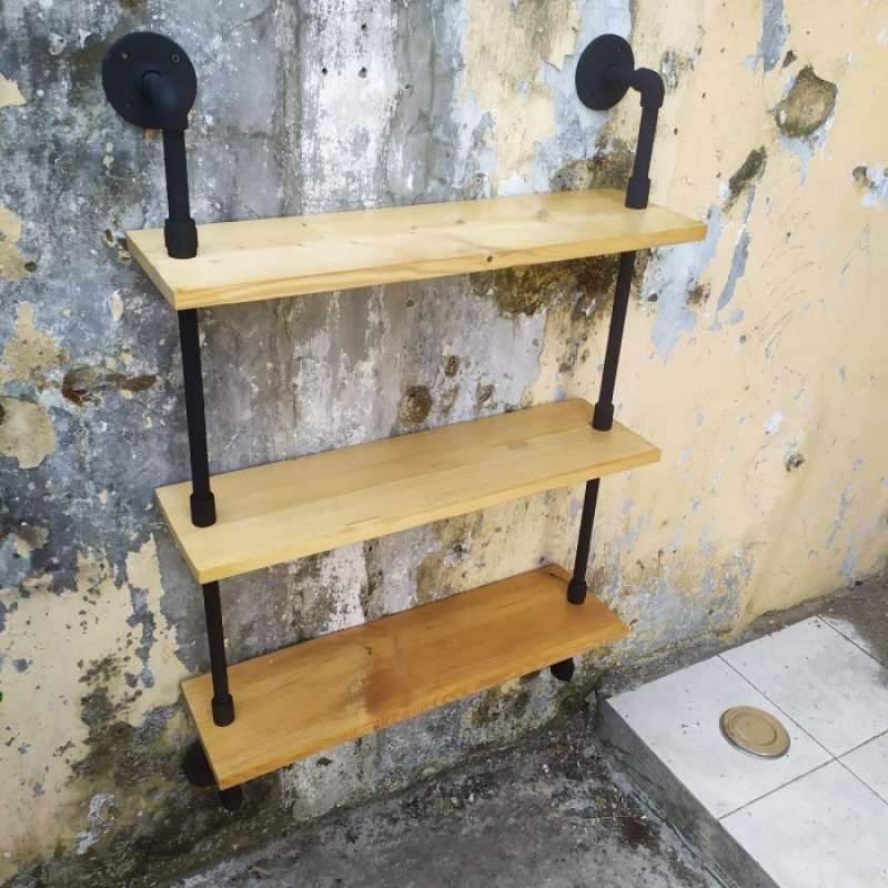 Promo Rack Industrial Pipe Rak Pipa 3 Tingkat Diskon 17% Di Seller ...