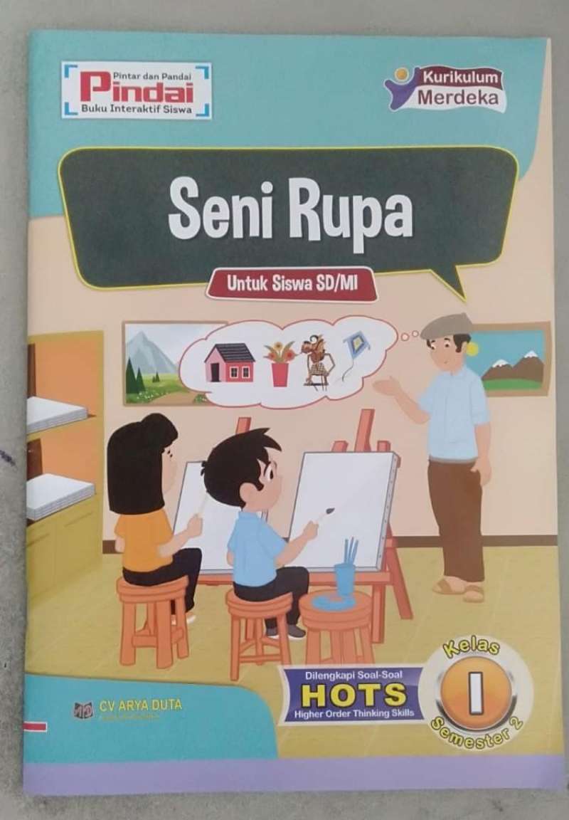 Jual Buku LKS Kurikulum Merdeka| Seni Rupa Kelas 1 SD/MI Semester-2 di Seller Cv. Pustaka ...