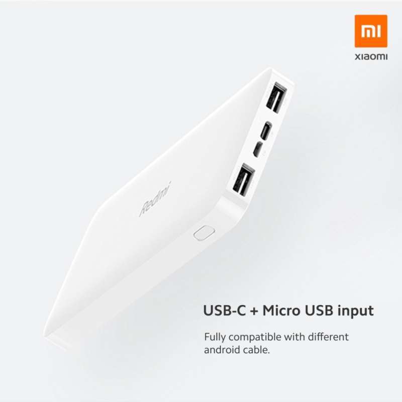 Promo Xiaomi Redmi 10000mah Power Bank Dual Usb Port Output Powerbank ...