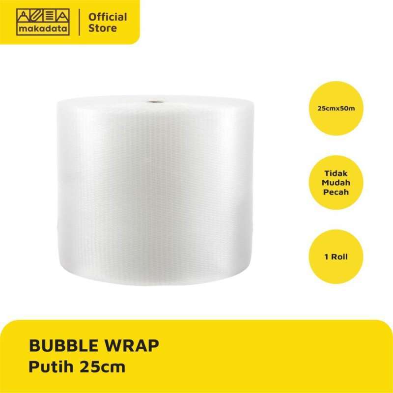 Jual Bubble Wrap Putih Ukuran 25 Cm X 50 M (potongan) Di Seller ...