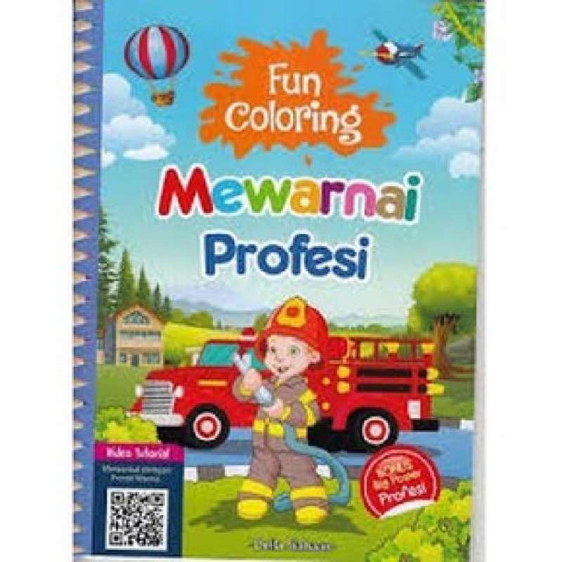 Jual FUN COLORING | BUKU MEWARNAI ANAK EDISI PROFESI di Seller Makadata ...