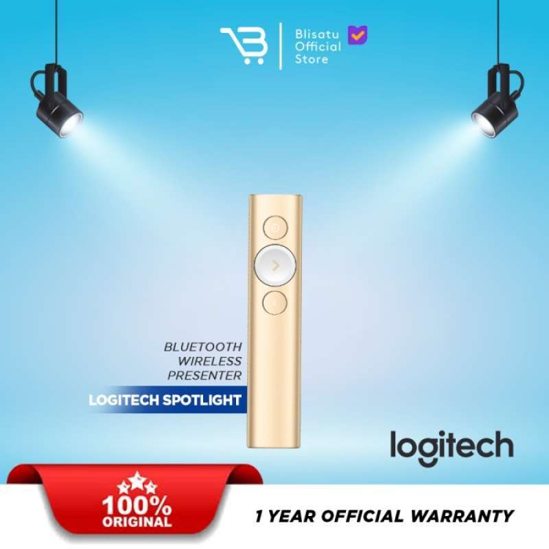 Jual Logitech Spotlight Wireless Presentation Remote - Presenter ...
