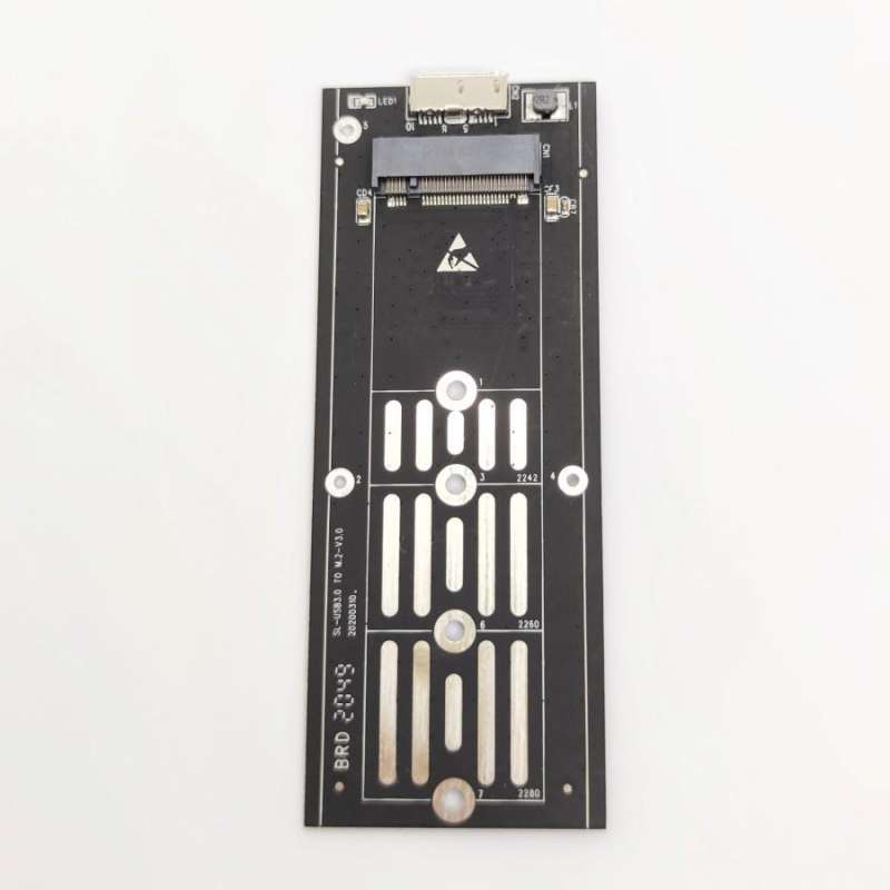 Jual Casing Ssd M2 Usb 3.0 To Ngff Ssd Hard Disk External Box - Silver ...