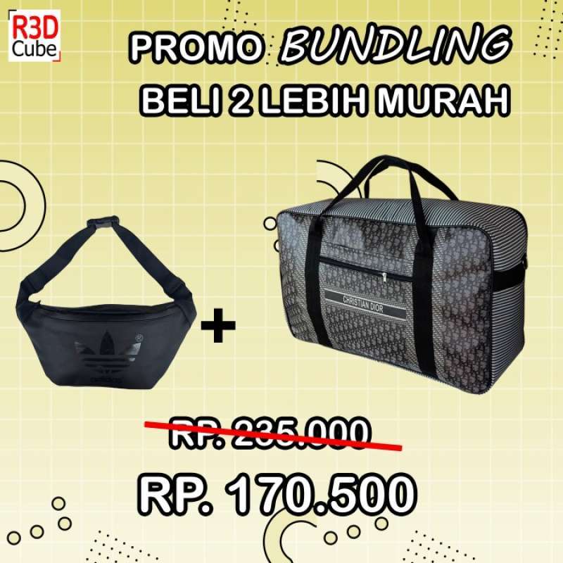 Promo PAKET BUNDLING KOPER JUMBO + WAISTBAG LEBIH MURAH DAN HEMAT ...