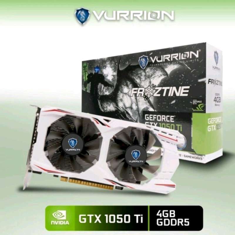 Jual VGA NVIDIA GEFORCE VURRION GTX 1050Ti 4GB DDR5 128BIT / GTX 1050 ...