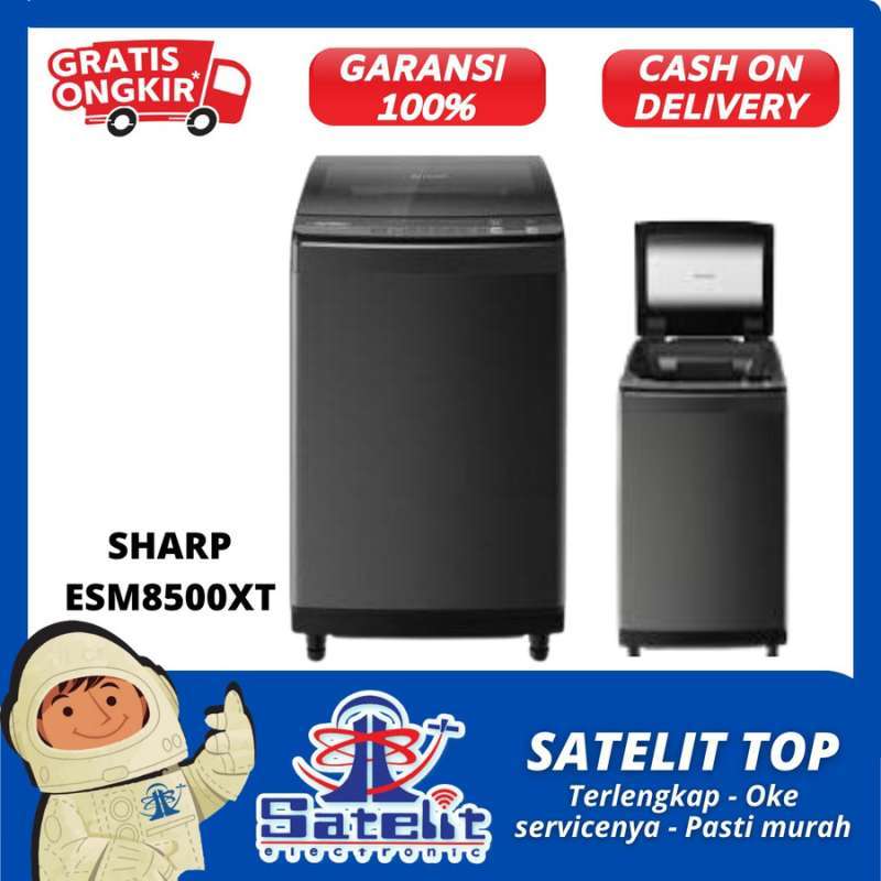 Jual MESIN CUCI TOP LOADING SHARP ES-M8500XT di Seller Satelit Electronic Official Store ...