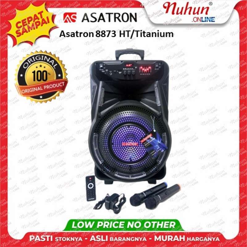 Jual ASATRON SPEAKER MEETING PORTABLE TITANIUM di Seller Nuhun Online ...
