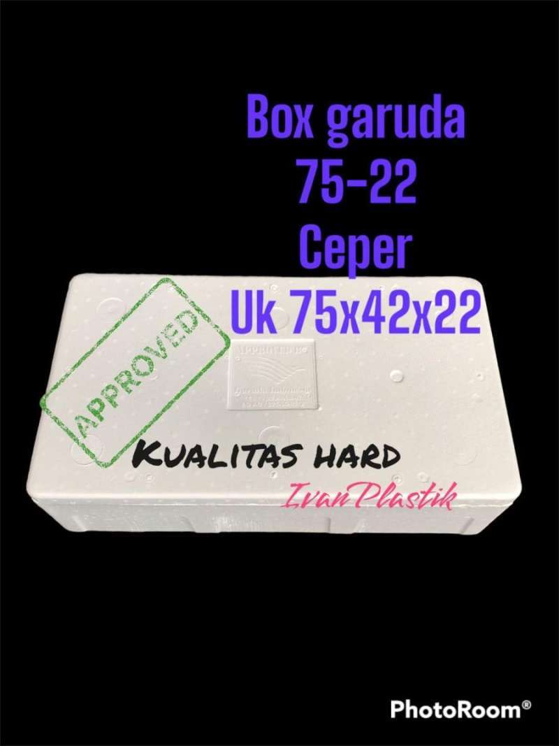 Jual Box Styrofoam Hard Garuda Ceper 75x42x22 Kitabox Approved By ...