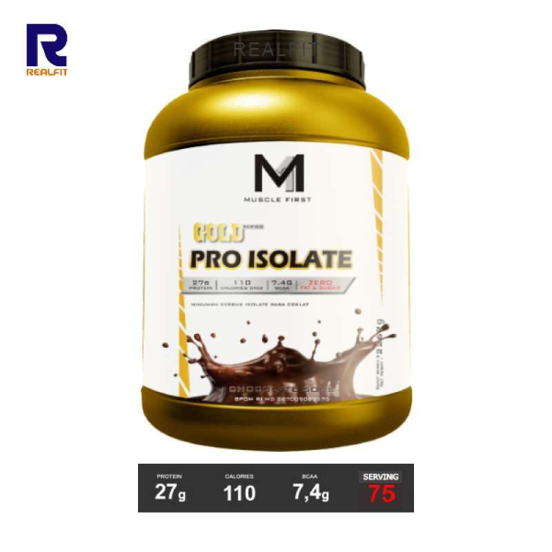 Jual Muscle First M1 Pro Isolate 5 Lbs Chocolate Whey Protein Isolate ...