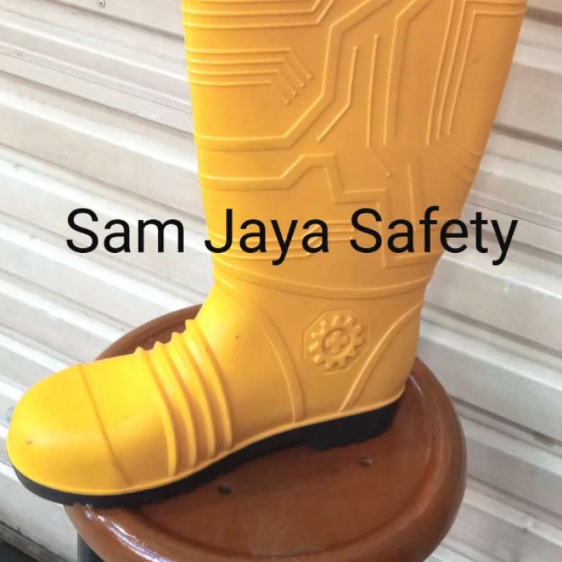 Jual Sepatu Safety Boots Proyek Ujung Besi Di Seller Vexana Jaya Abadi ...