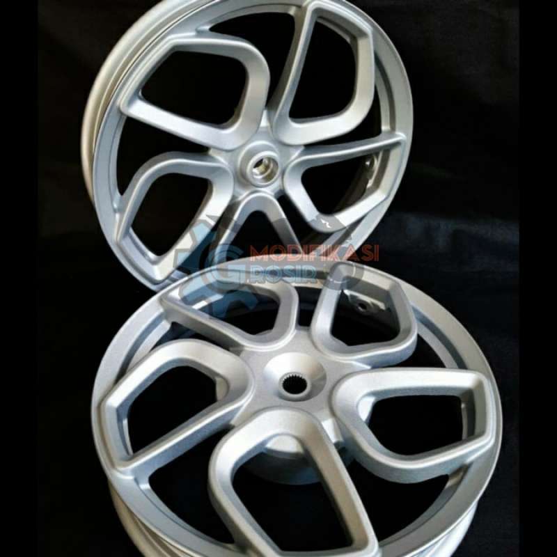 Jual Velg Racing Tapak Lebar Chemco Penta Vario Beat Scoopy Silver ...