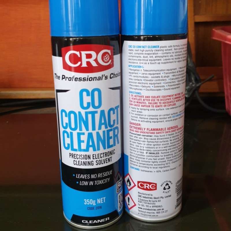 Jual RECOMMEND CRC Co Contact Cleaner Cleaning Electronic Solvent 525 ...